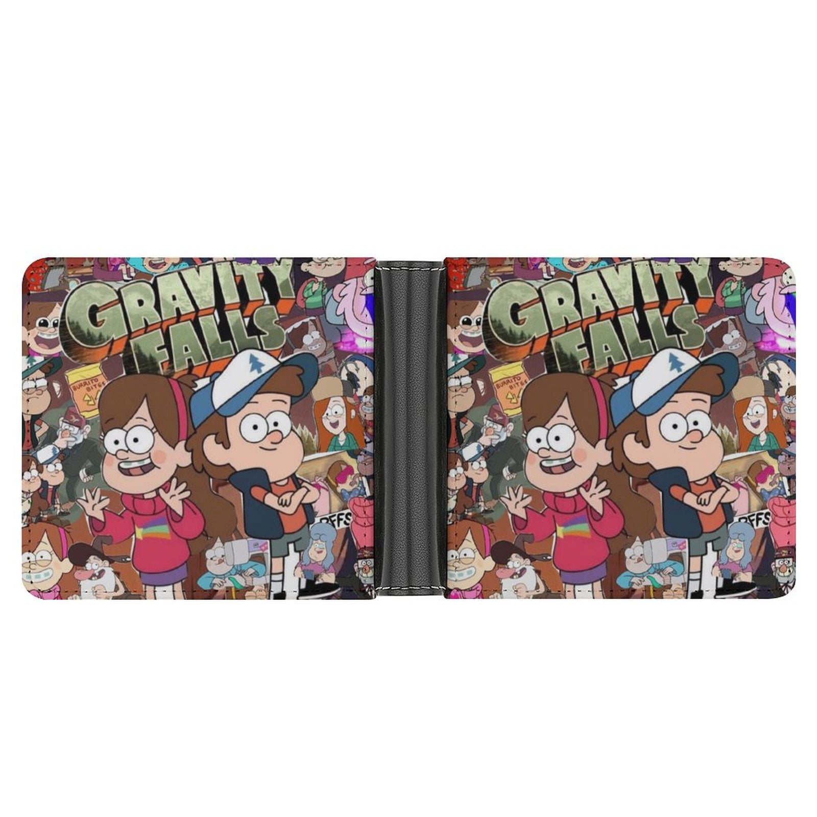 Gravity Falls Fashion Bifold Wallet Large Capacity Slim Minimalist ...