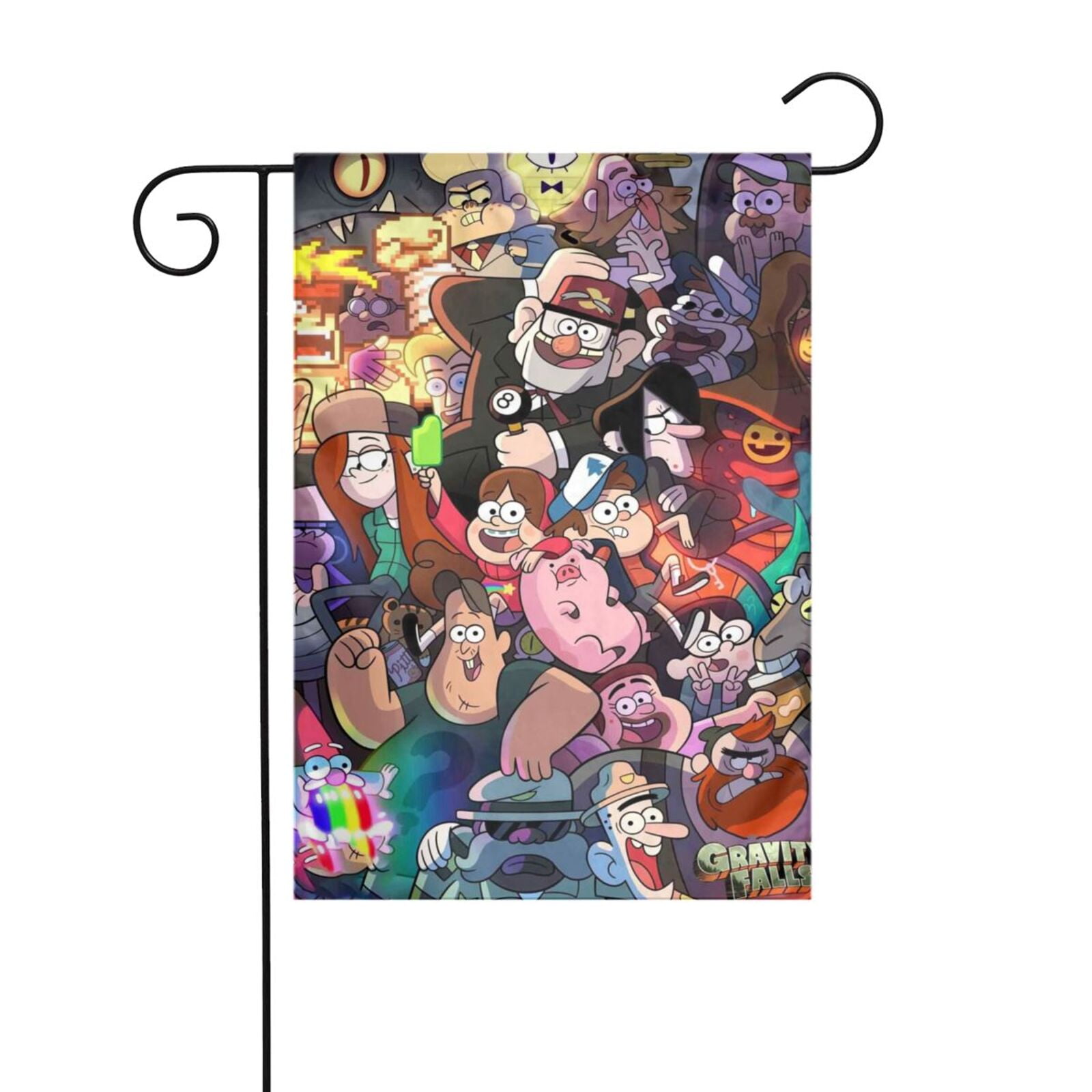 Gravity Fall Garden Flags for Outside Graphic Garden Flag 12 x 18 Inch ...