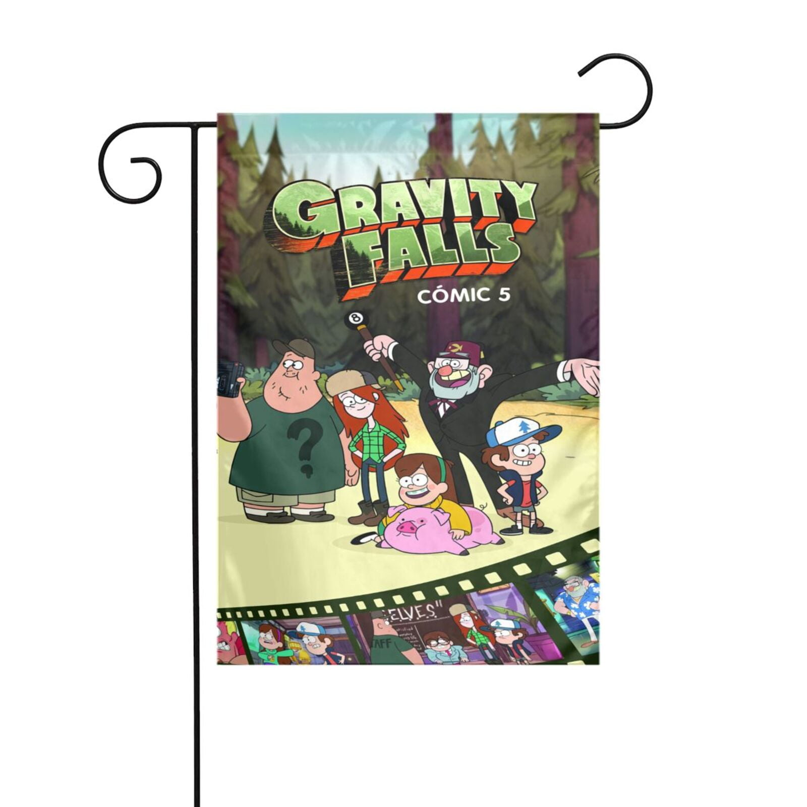 Gravity Fall Garden Flags for Outside Graphic Garden Flag 12 x 18 Inch ...