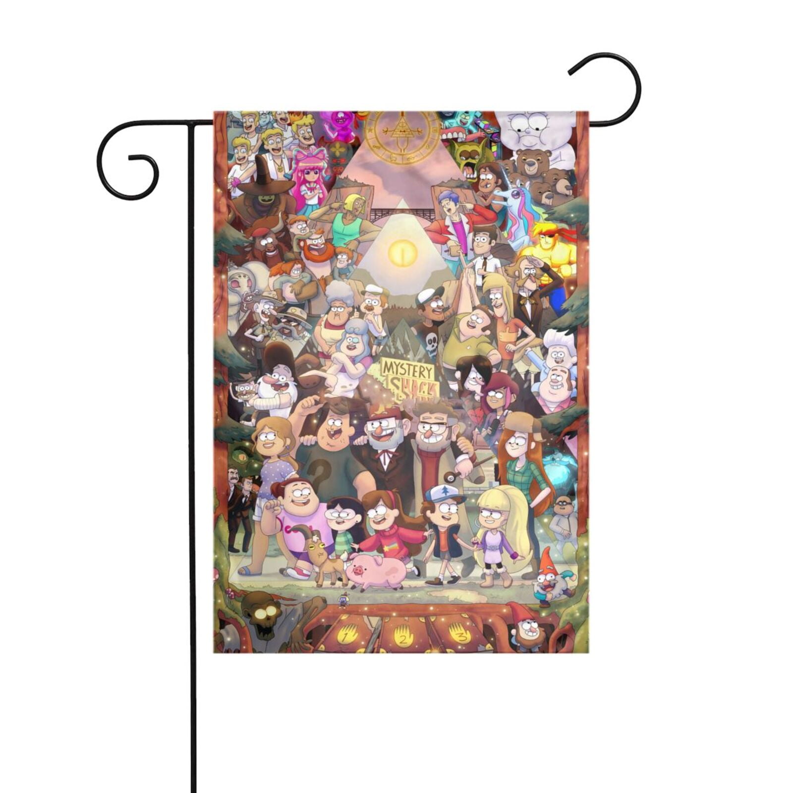 Gravity Fall Garden Flags for Outside Graphic Garden Flag 12 x 18 Inch ...