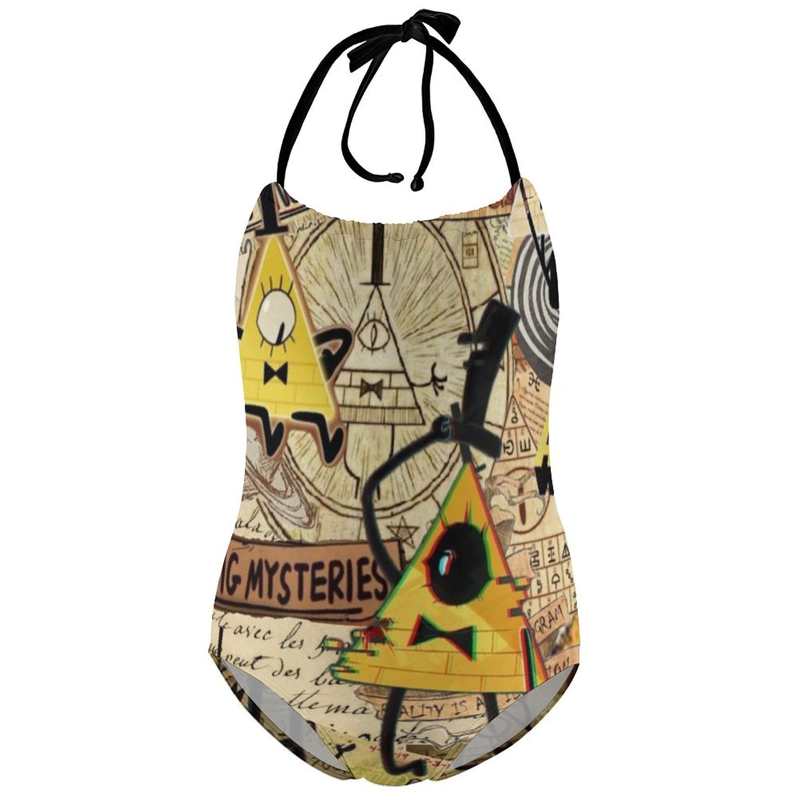 Gravity Falls Girl's One-Piece Swimsuit Bathing Suit Soft Stretchy ...