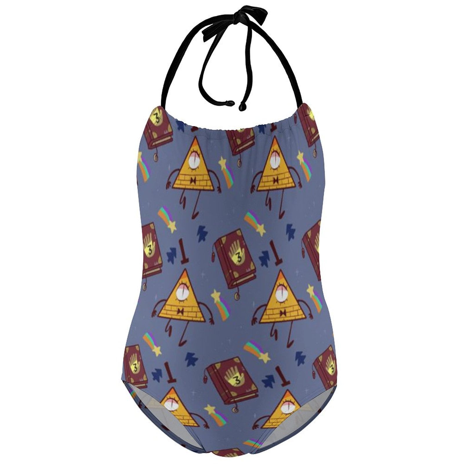 Gravity Falls Girl's One-Piece Swimsuit Bathing Suit Soft Stretchy ...