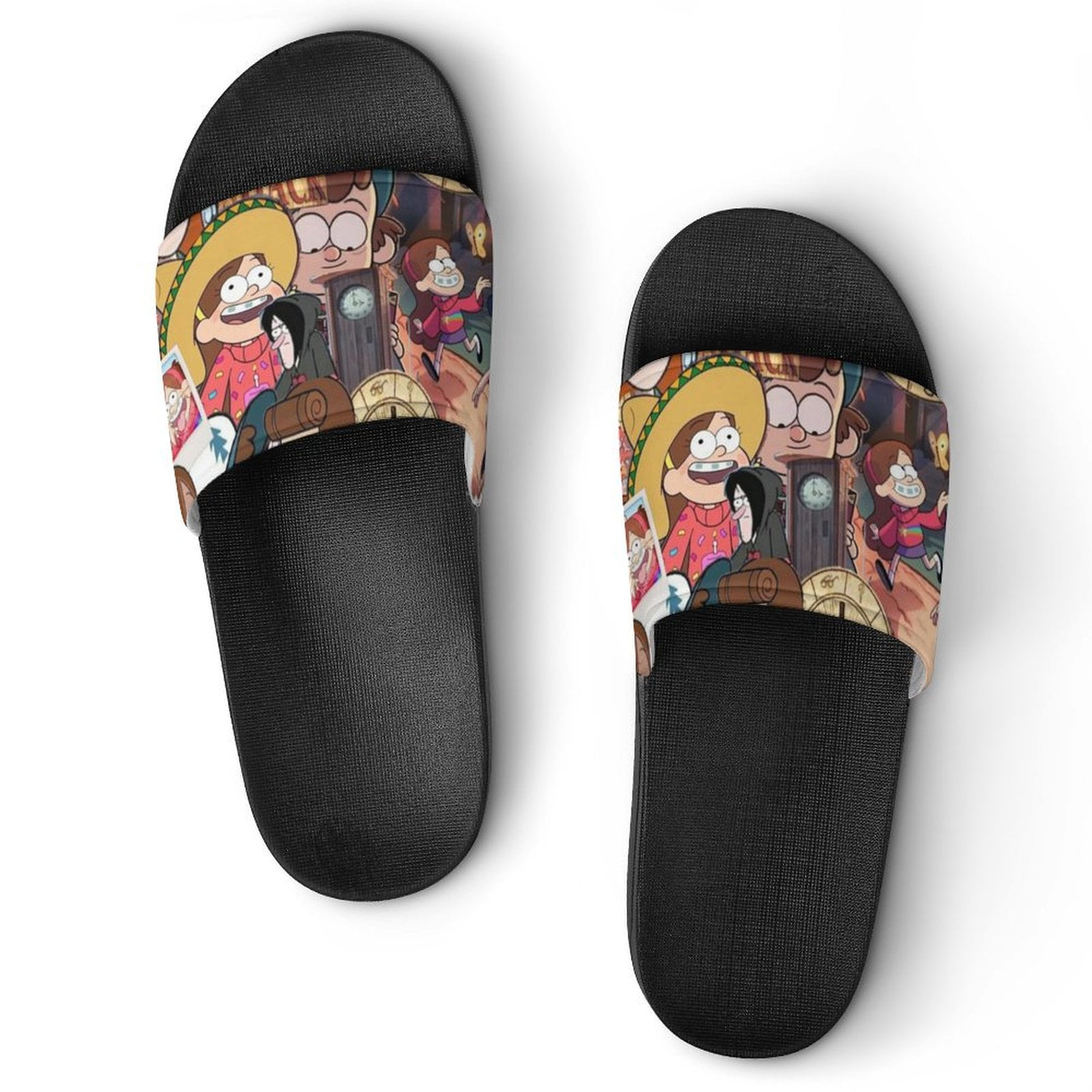 Gravity Falls Home Slippers Unisex House Sandals Breathable PVC Slides ...