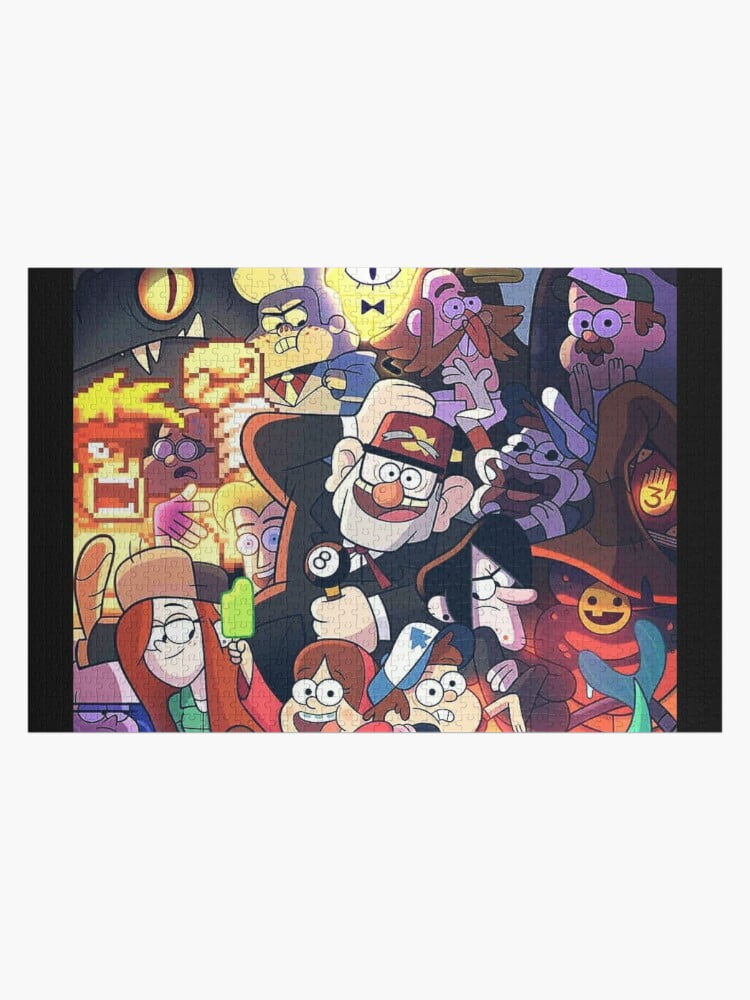 Gravity Falls Jigsaw Puzzle Cool Wooden Jigsaw Puzzles for Game Nights ...