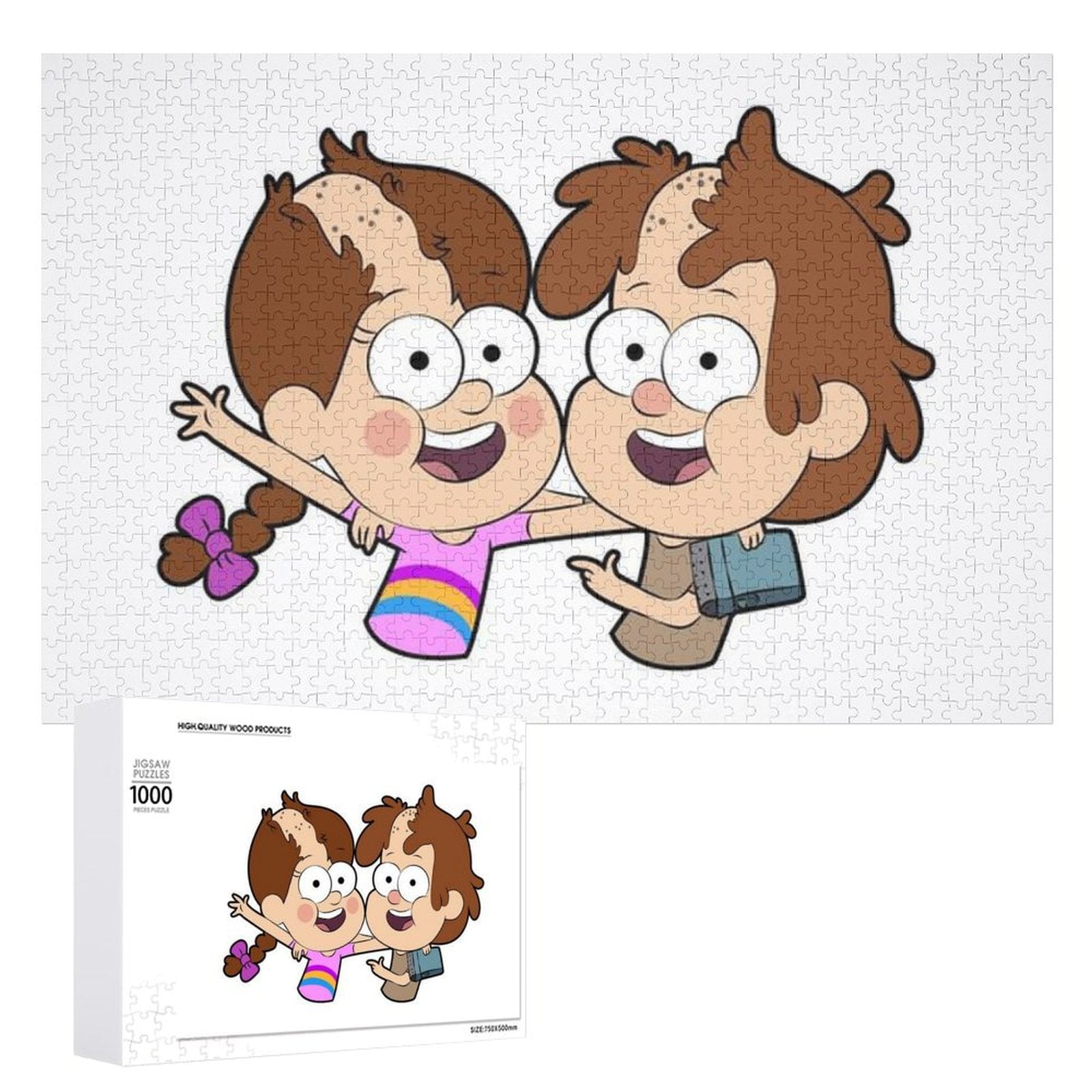 Gravity Falls Jigsaw Puzzles 1000 Pieces Cartoons Puzzle Cartoon ...