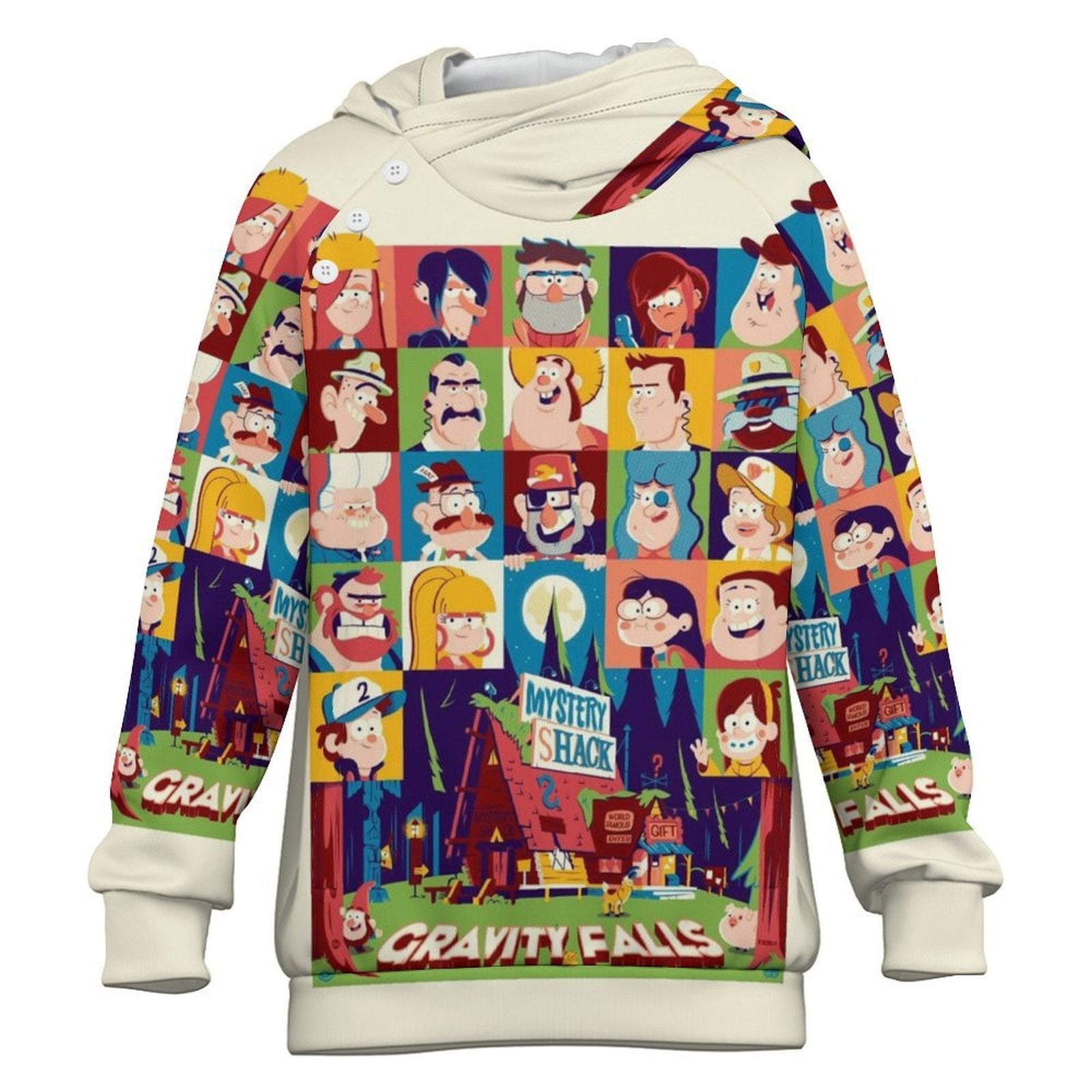 Gravity Falls Kids' Casual Sweatshirt Cozy Pullover Hoodie Stylish ...