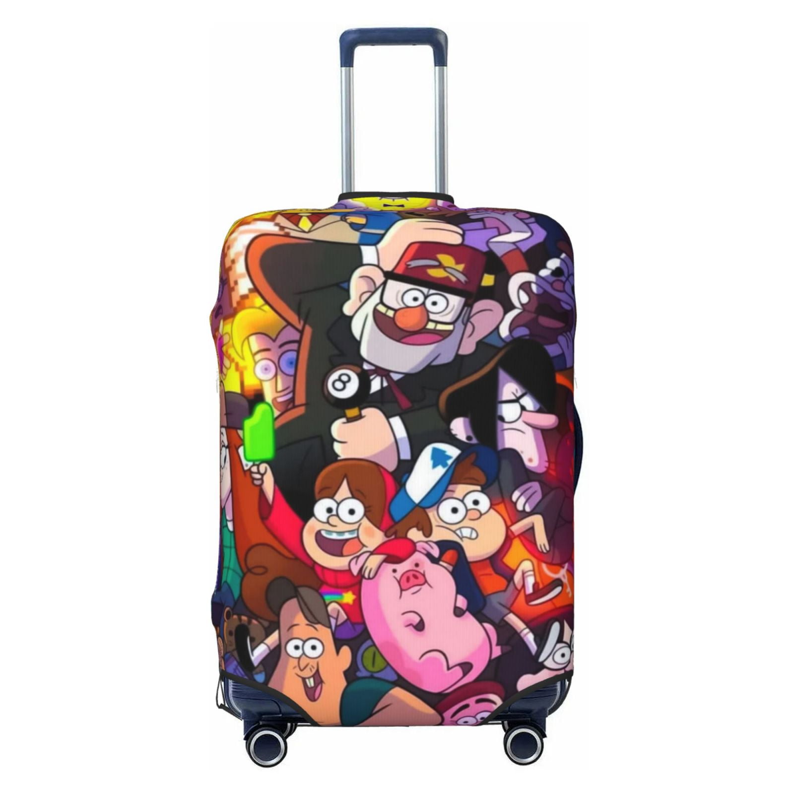 Gravity Fall Luggage Cover Cartoon Suitcase Covers Elastic Dustproof ...