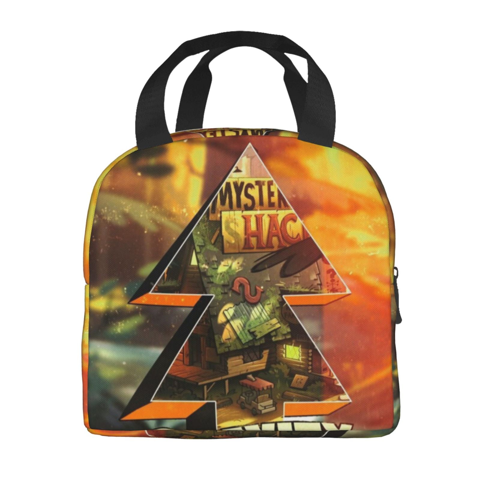Gravity Falls Lunchbag Insulated Food Bag Thermal Lunch Tote Portable ...