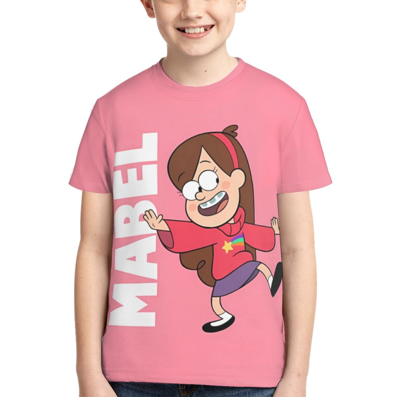 Gravity Falls Mabel Kids T-Shirt 3d Printed Graphic T-Shirts Boys And ...