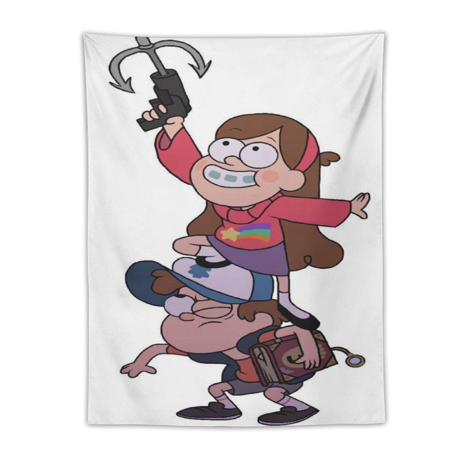 Gravity Falls Mabel Pines Dipper Pines Tapestry Gift Wall Hanging ...