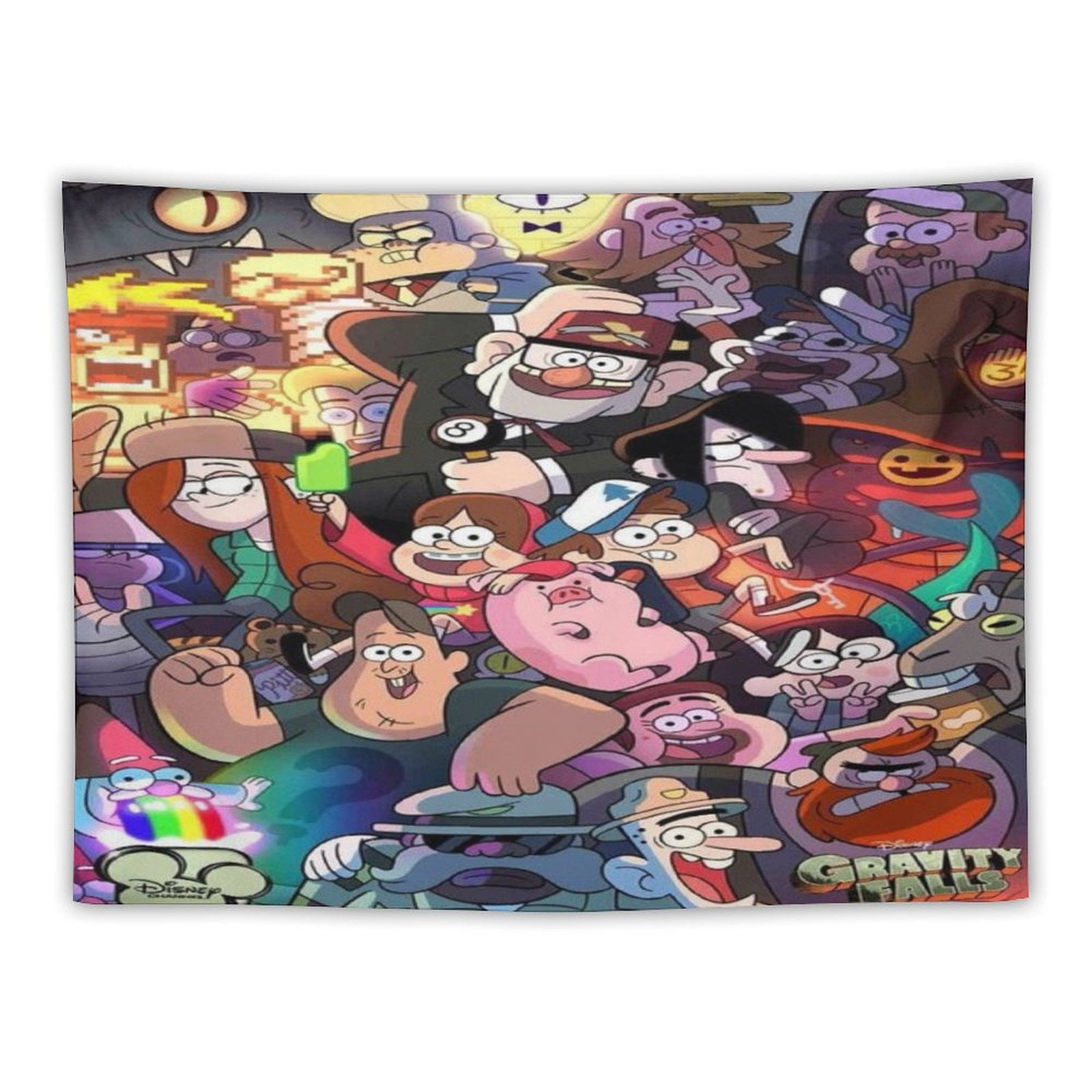 Gravity Falls Mabel Pines Dipper Pines Tapestry Gift Wall Hanging ...