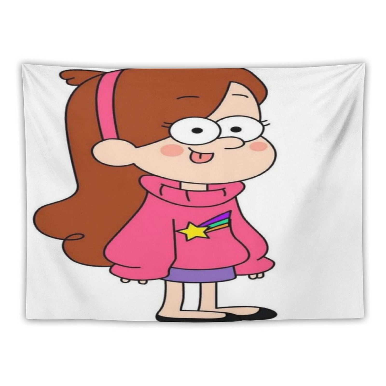 Gravity Falls Mabel Pines Dipper Pines Tapestry Gift Wall Hanging Backdrop for Room Bedroom ...