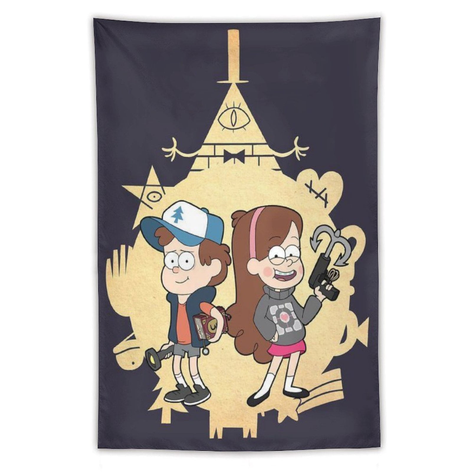 Gravity Falls Mabel Pines Dipper Pines Tapestry Gift Wall Hanging ...