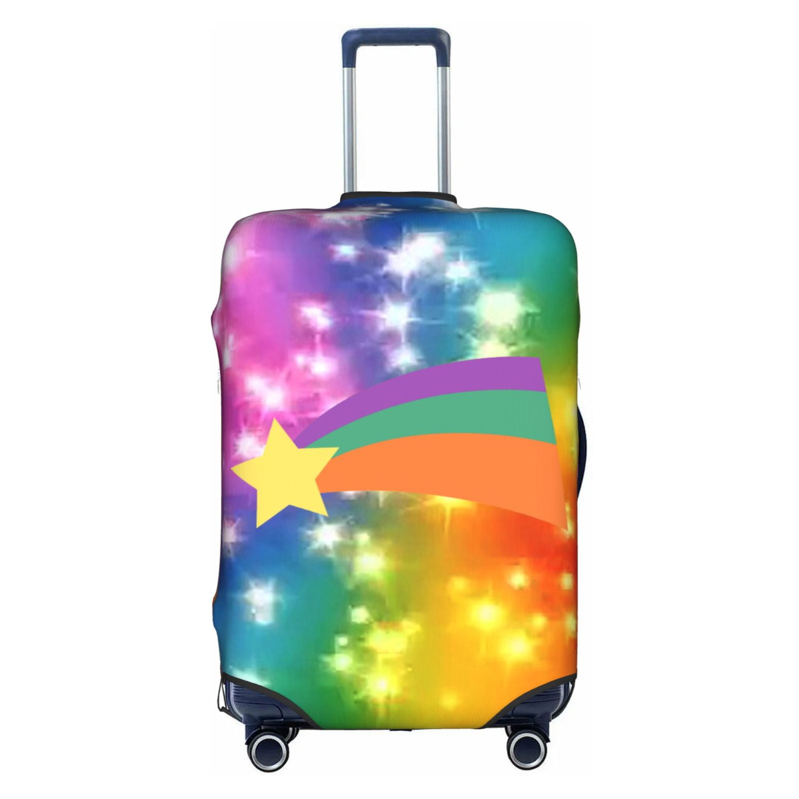 Gravity Falls Mabel Rainbow Star Travel Luggage Cover, Colorful ...