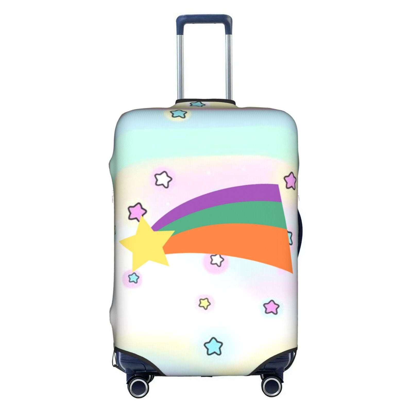 Gravity Falls Mabel Rainbow Star Travel Luggage Cover, Colorful ...