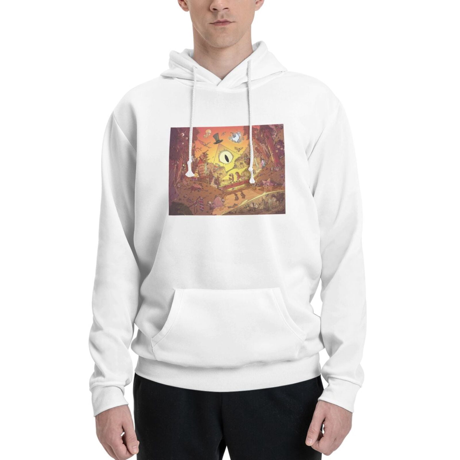 Gravity Falls Men'S And Women'S Drawstring Hoodies Pullover Sweatshirts ...