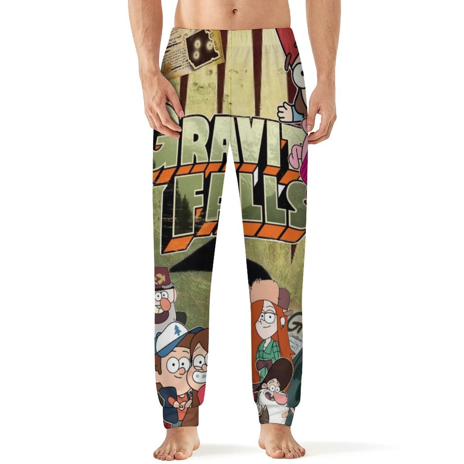 Gravity Falls Men's Sleeping Pants Soft Pajama Lounge Pants Casual ...