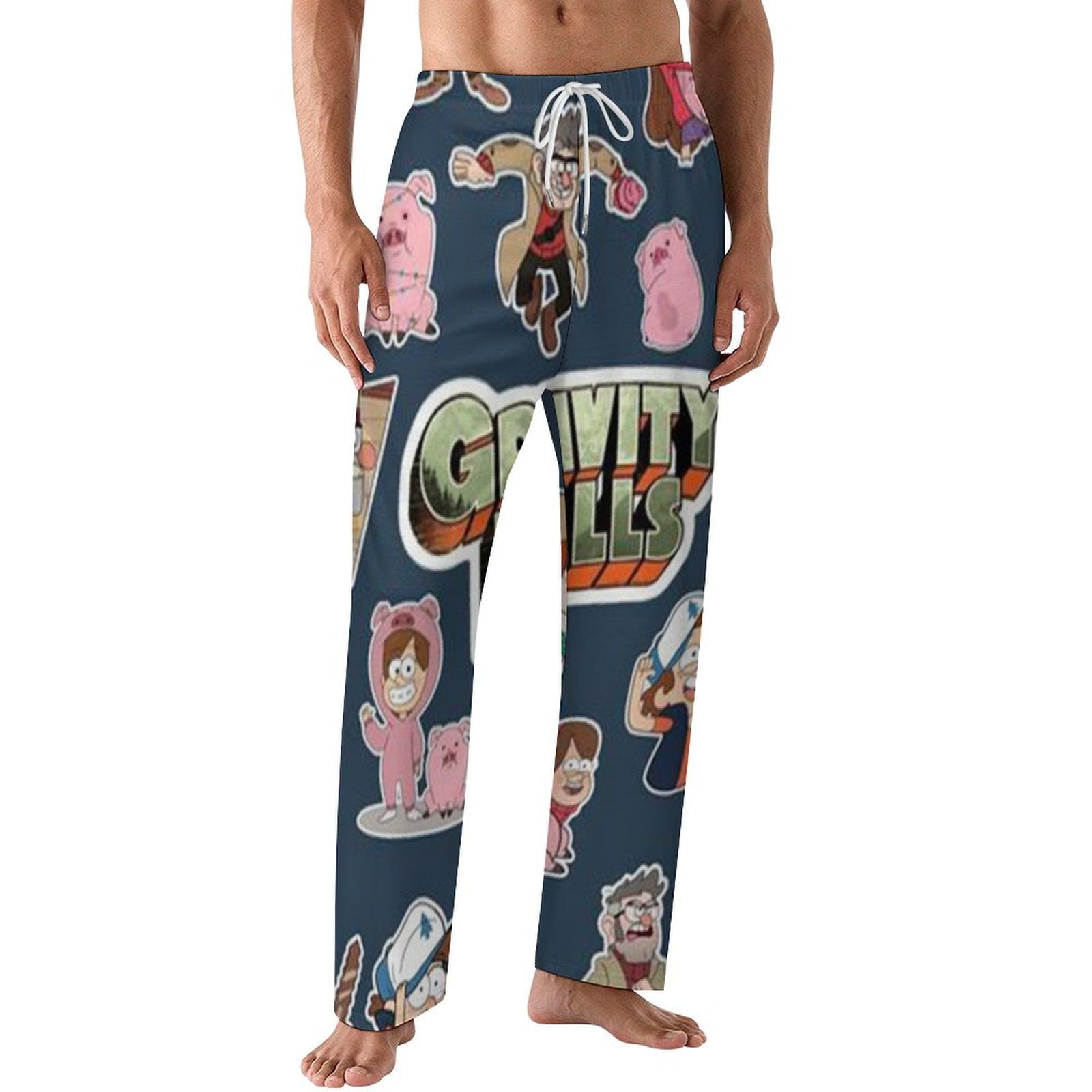 Gravity Falls Mens Pajama Pants Cozy Soft Lounge Sleep Pajamas Pants ...
