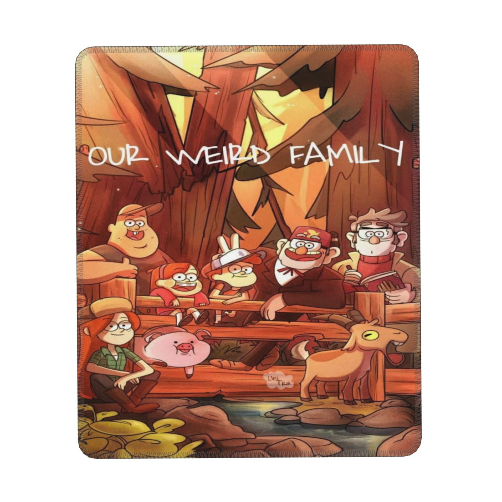 Gravity Falls Mouse Pad, Computer Mouse Mat, Waterproof Non-Slip Rubber Base MousePads for ...