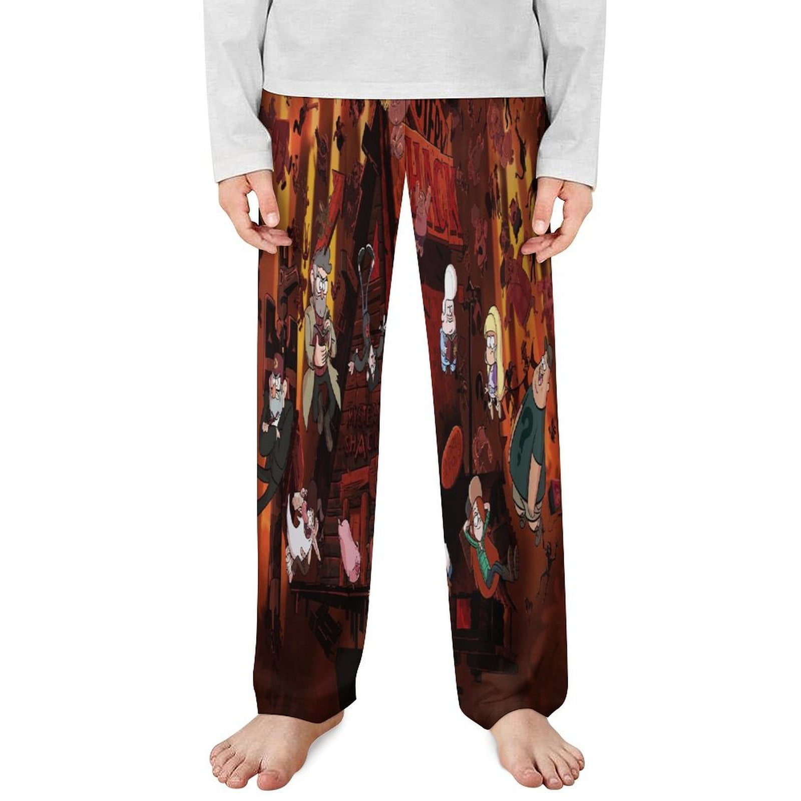 Gravity Fall Pajama Pants Long Sleep Pant Pajama Bottoms Drawstring ...