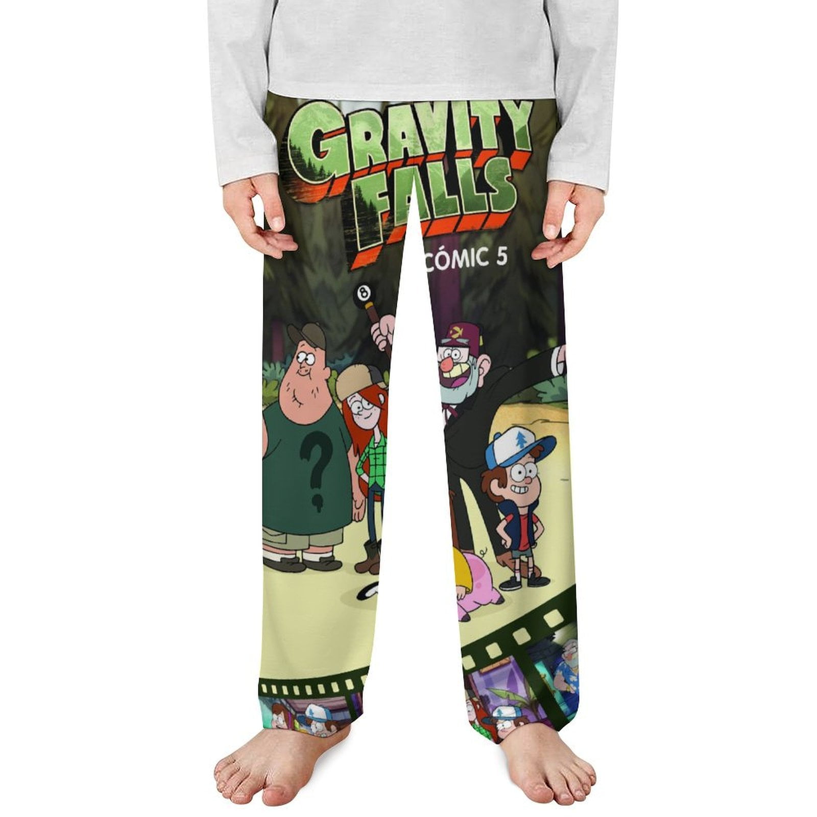 Gravity Fall Pajama Pants Long Sleep Pant Pajama Bottoms Drawstring Waist with Pockets - Walmart.com