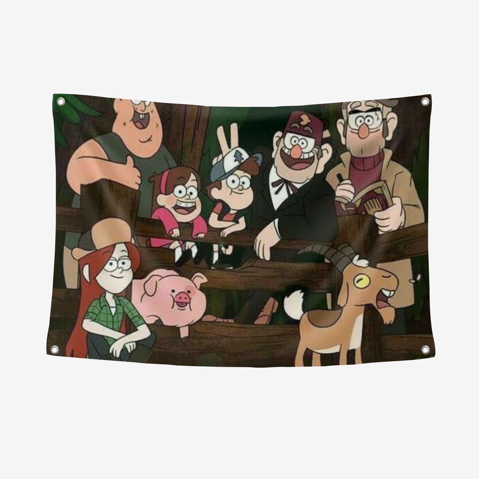Gravity Falls Party Banner Background Backdrop 3.28*4.92FT/100*150CM ...
