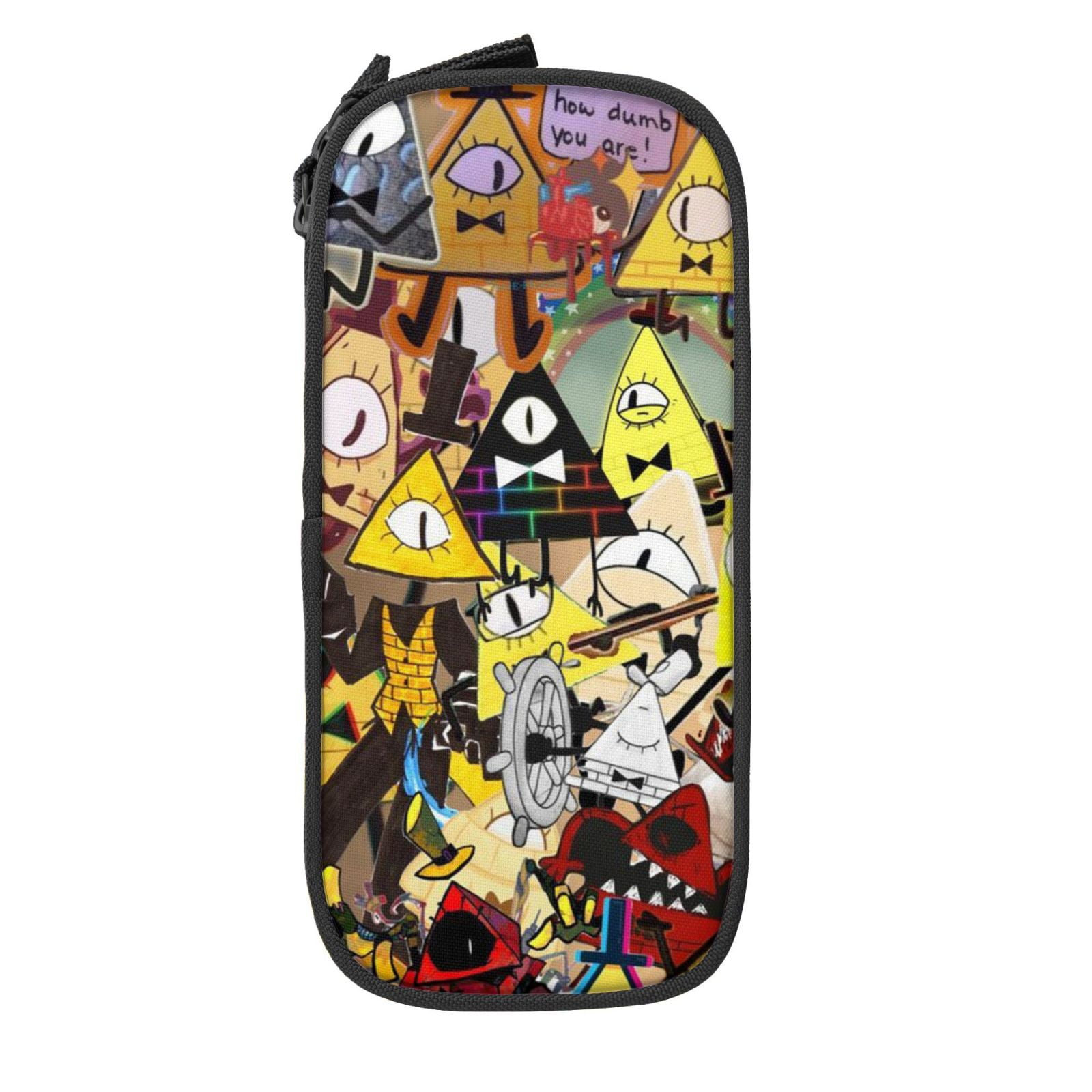 Gravity Falls Pencil Case Durable Pen Carrying Case Lightweight Pencil ...