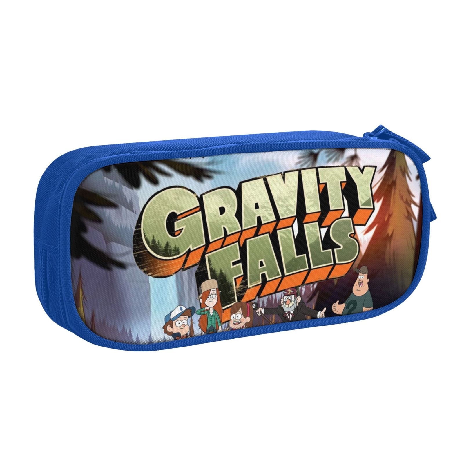 Gravity Falls Pencil Case with Zipper, Big Capacity Pen Pouch Large ...