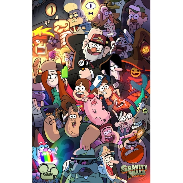 Gravity Falls Movie Wall Decor - 12 x 18 inch High-Quality Poster Print ...