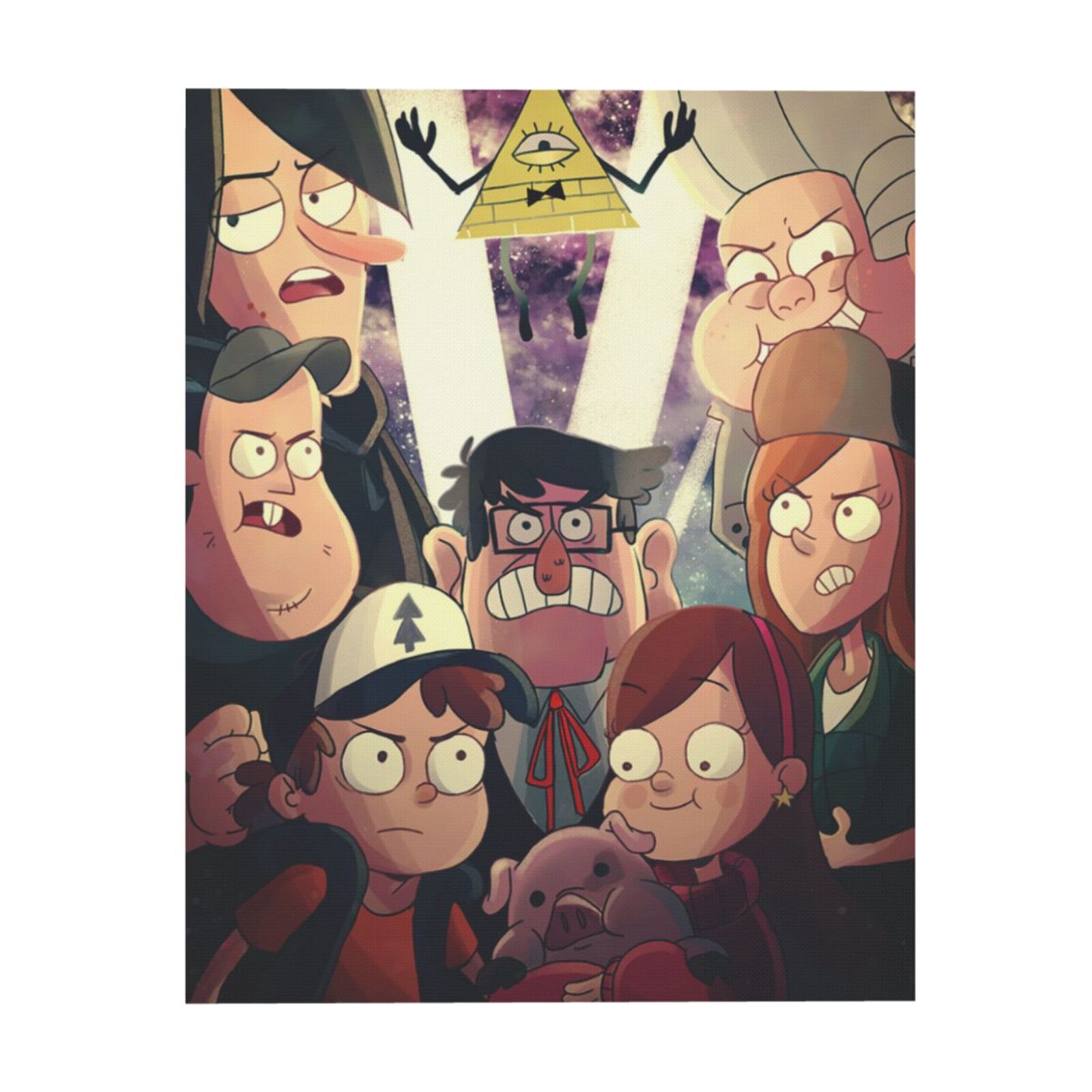 Gravity Falls Poster Canvas Decorative Poster Gift Art Picture Painting ...