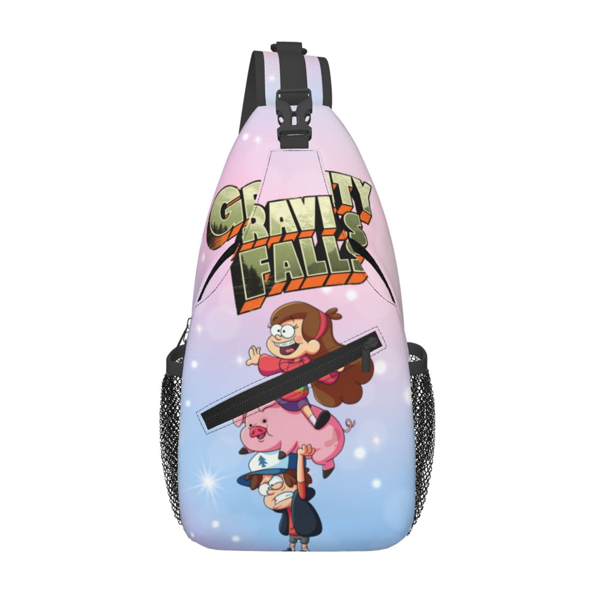 Gravity Falls Sling Bag Crossbody Sling Backpack Chest Bag Daypack ...