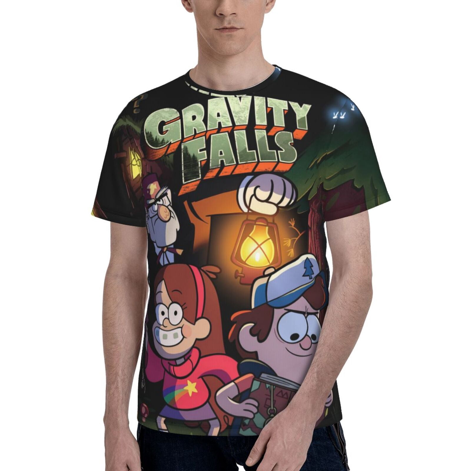 Gravity Falls T-Shirts 3d Printed Short Sleeve Tee Shirt For Men ...