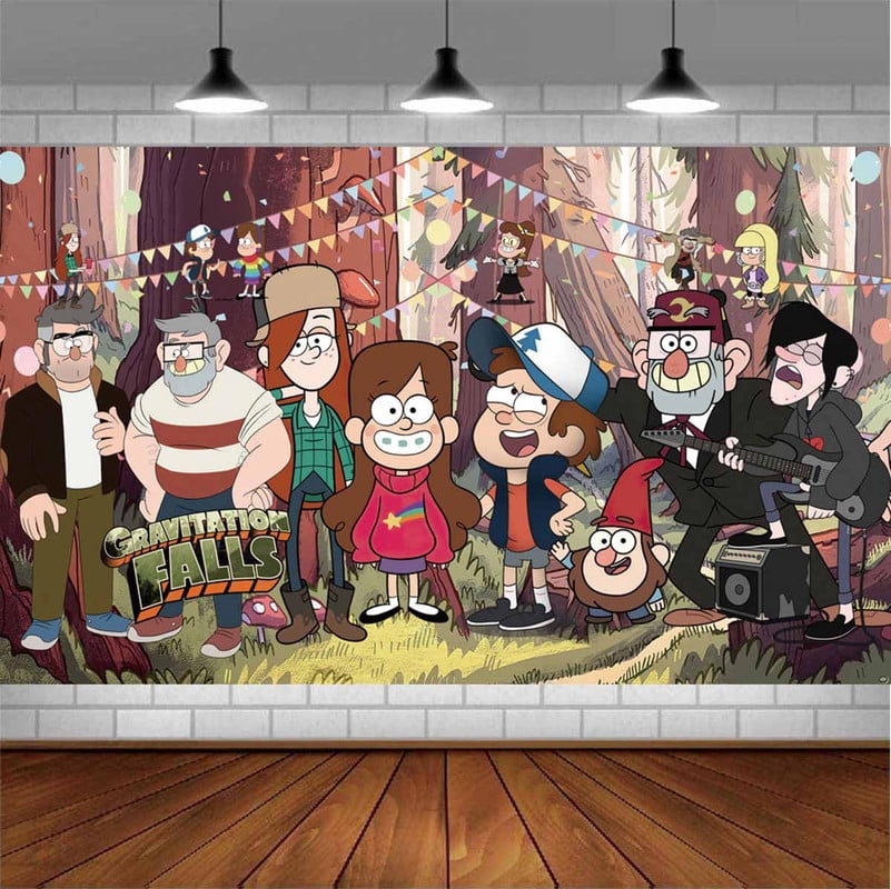 Gravity Falls Taspestry Wall Decor Backdrop Banner Party Supplies Post ...