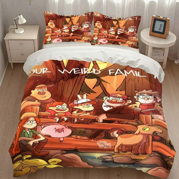 Gravity Falls Toddler Bedding Set Gifts Child Sheet Comforter Girls ...