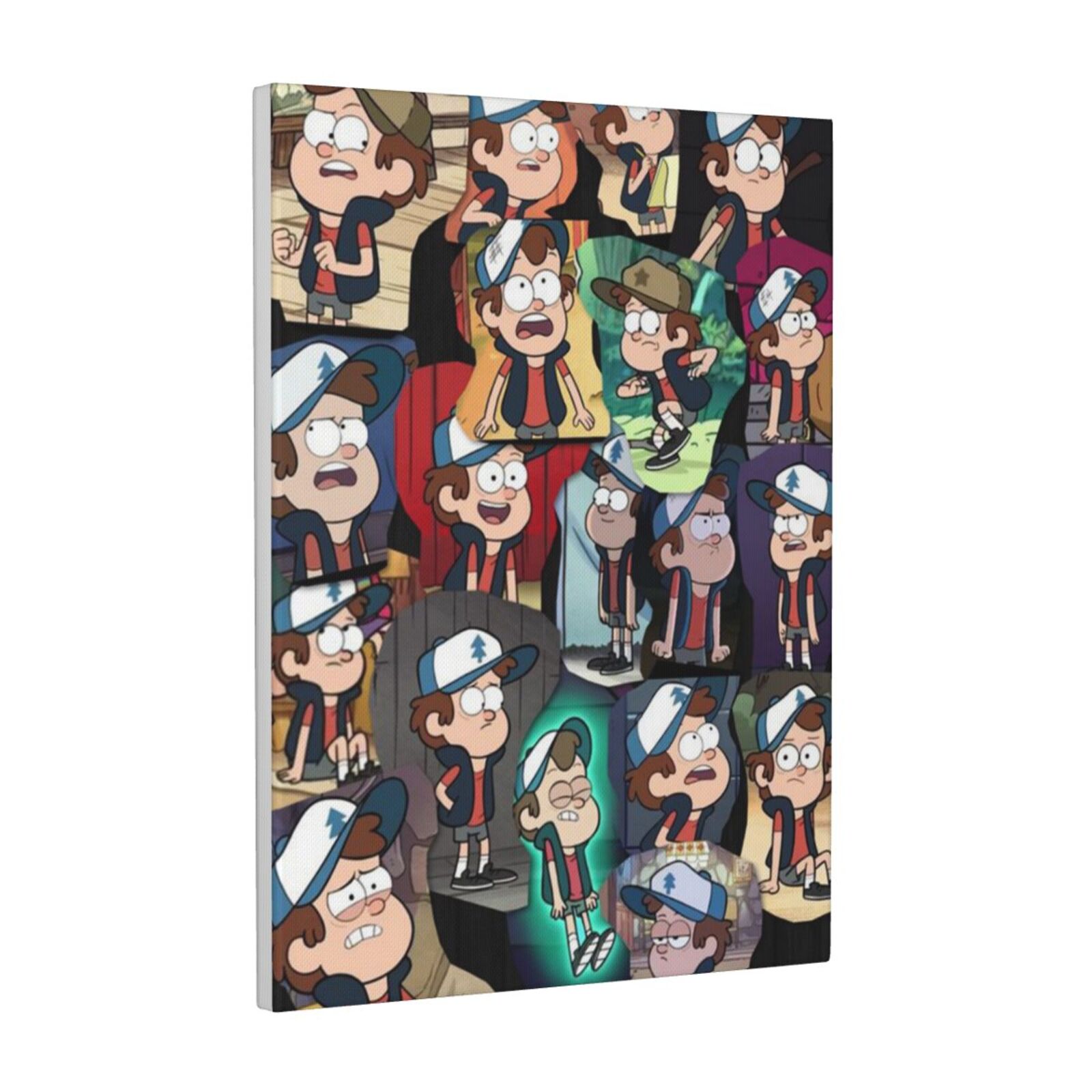 Gravity Falls Twins Dipper Canvas Decorative Picture Frame Wall Poster ...