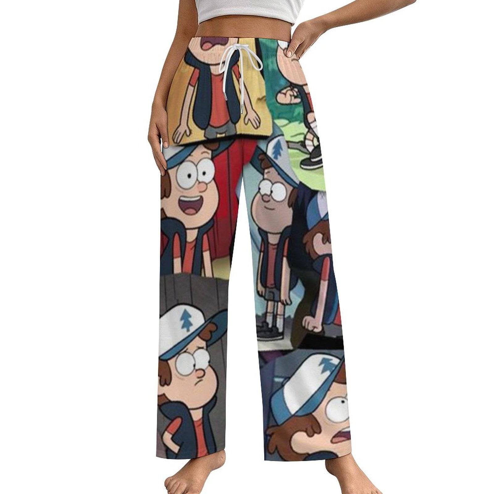 Gravity Falls Twins Dipper Home Pajama Pants For Womens Comfortable ...