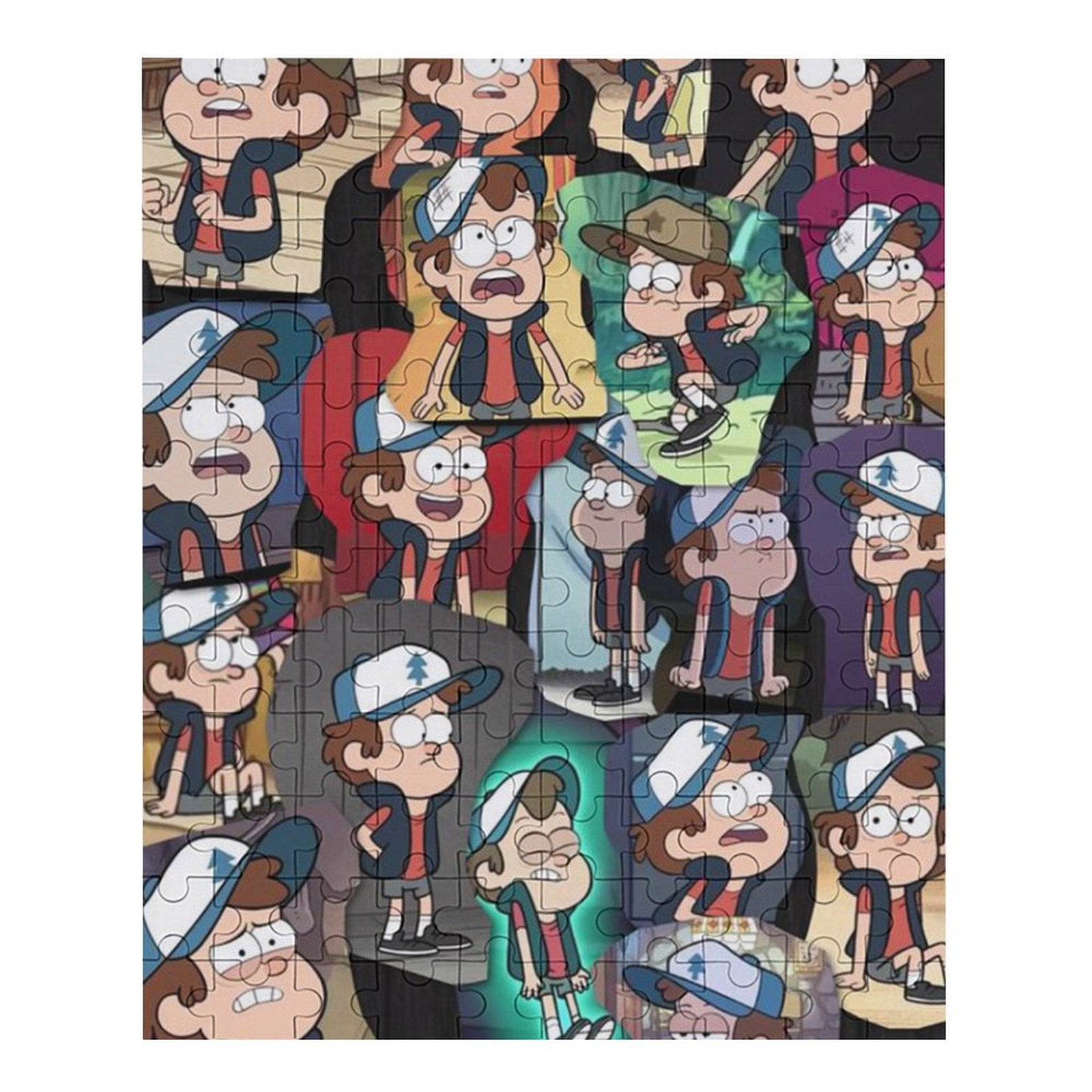 Gravity Falls Twins Dipper Jigsaw Puzzles Interlocking Puzzles Home ...