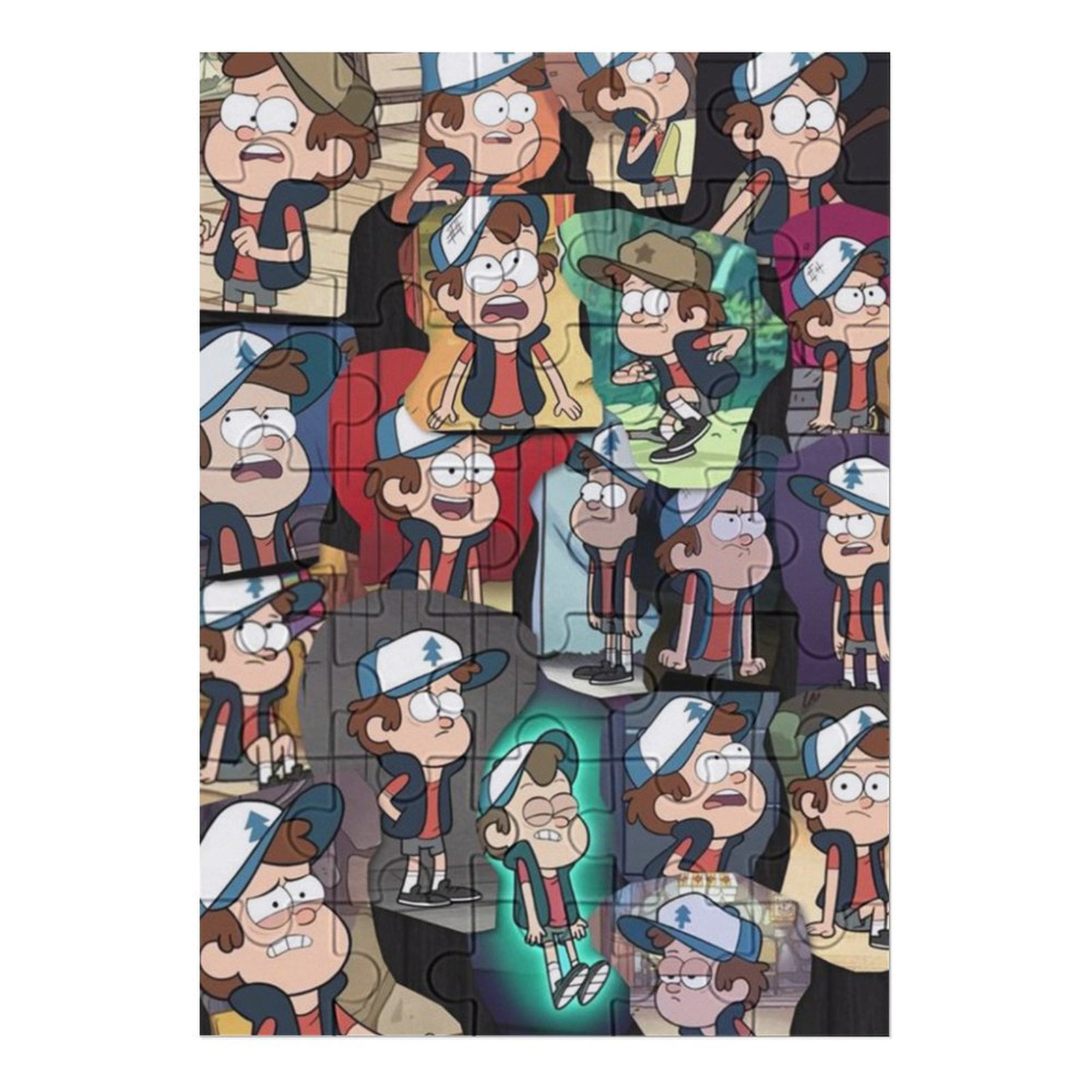 Gravity Falls Twins Dipper Jigsaw Puzzles Interlocking Puzzles Home ...