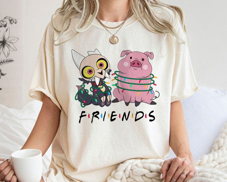 Gravity Falls Waddles King The Owl House Friends Christmas Light Merry ...