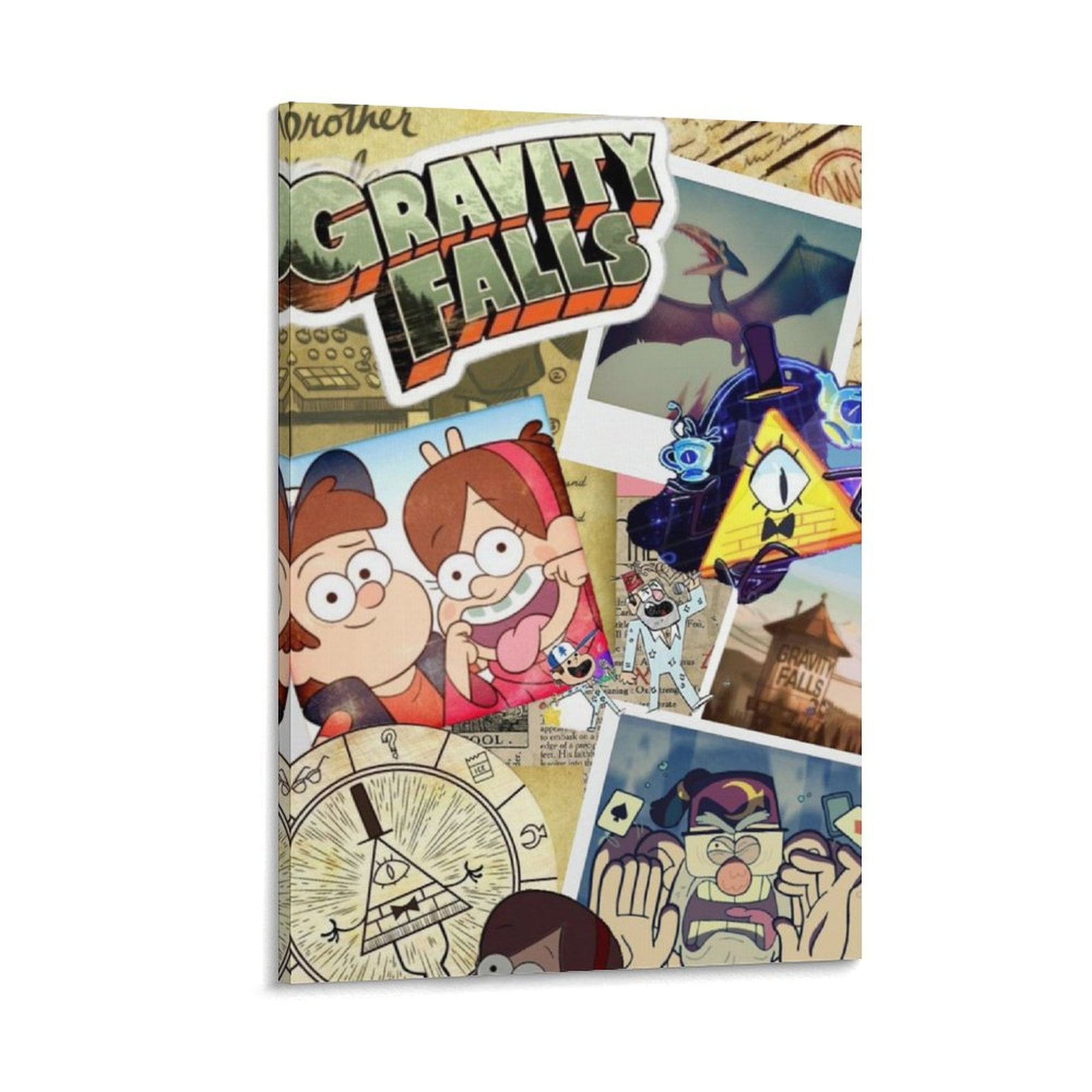 Gravity Falls Wall Hanging Painting Wall Art Canvas Paintings Posters ...
