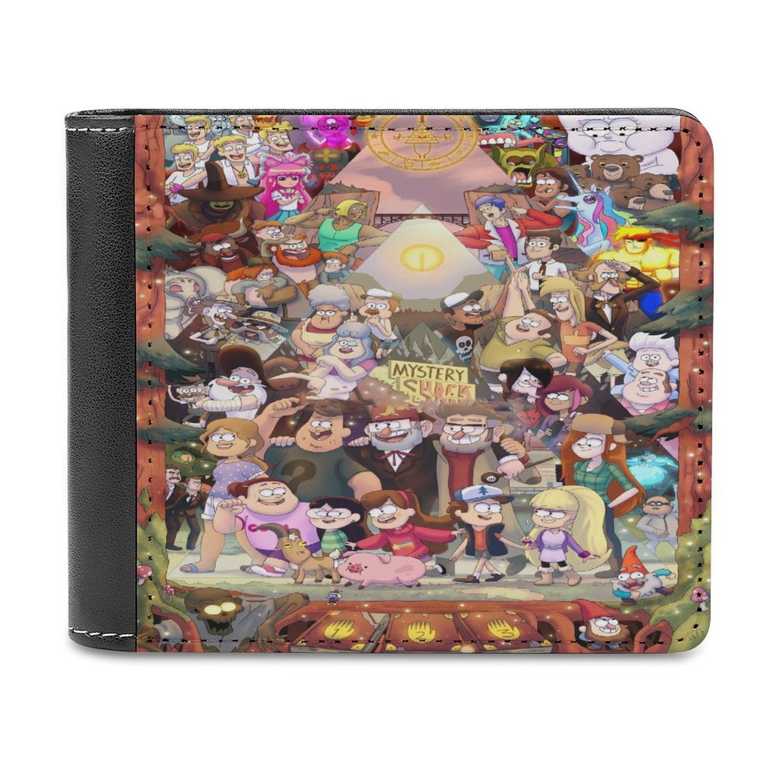 Gravity Fall Wallet, Anime Leather Wallet Mens Wallets Manga Slim ...