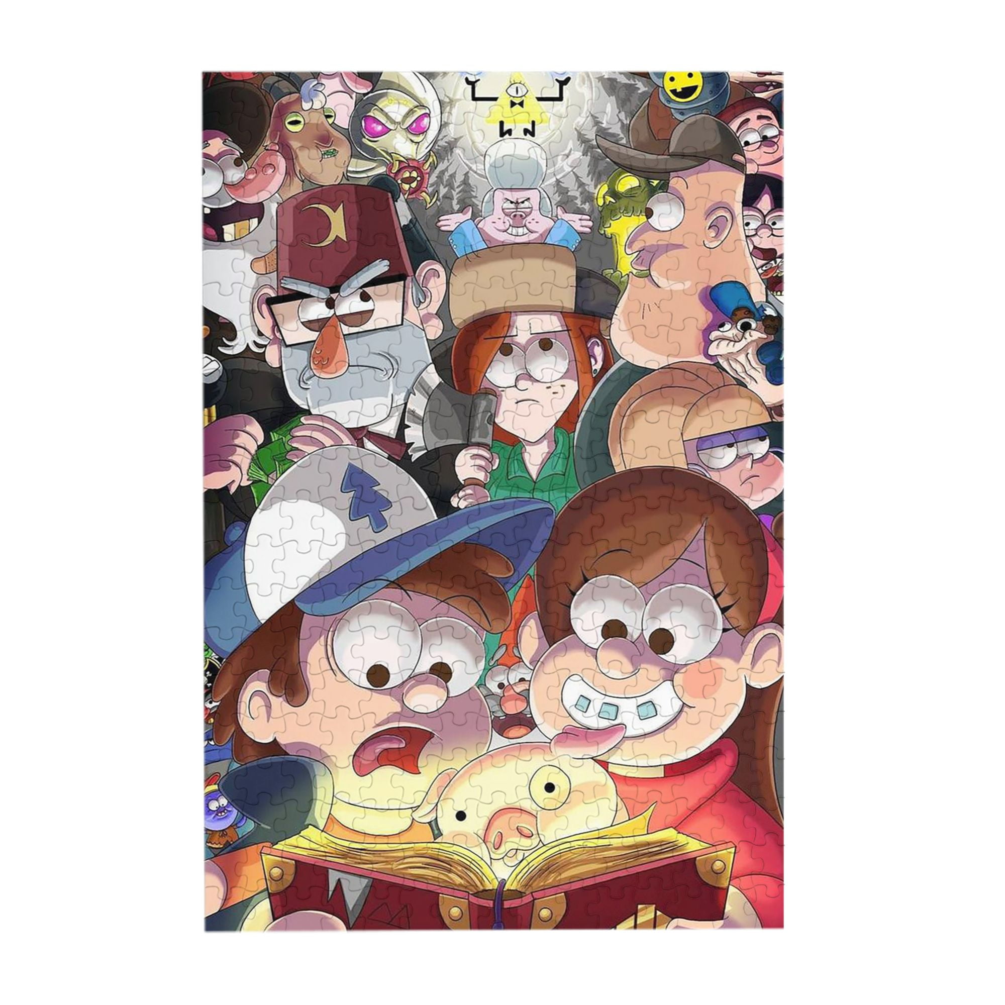 Gravity Falls Wooden Jigsaw Puzzle For Adults 300 Piece Puzzle Thick ...