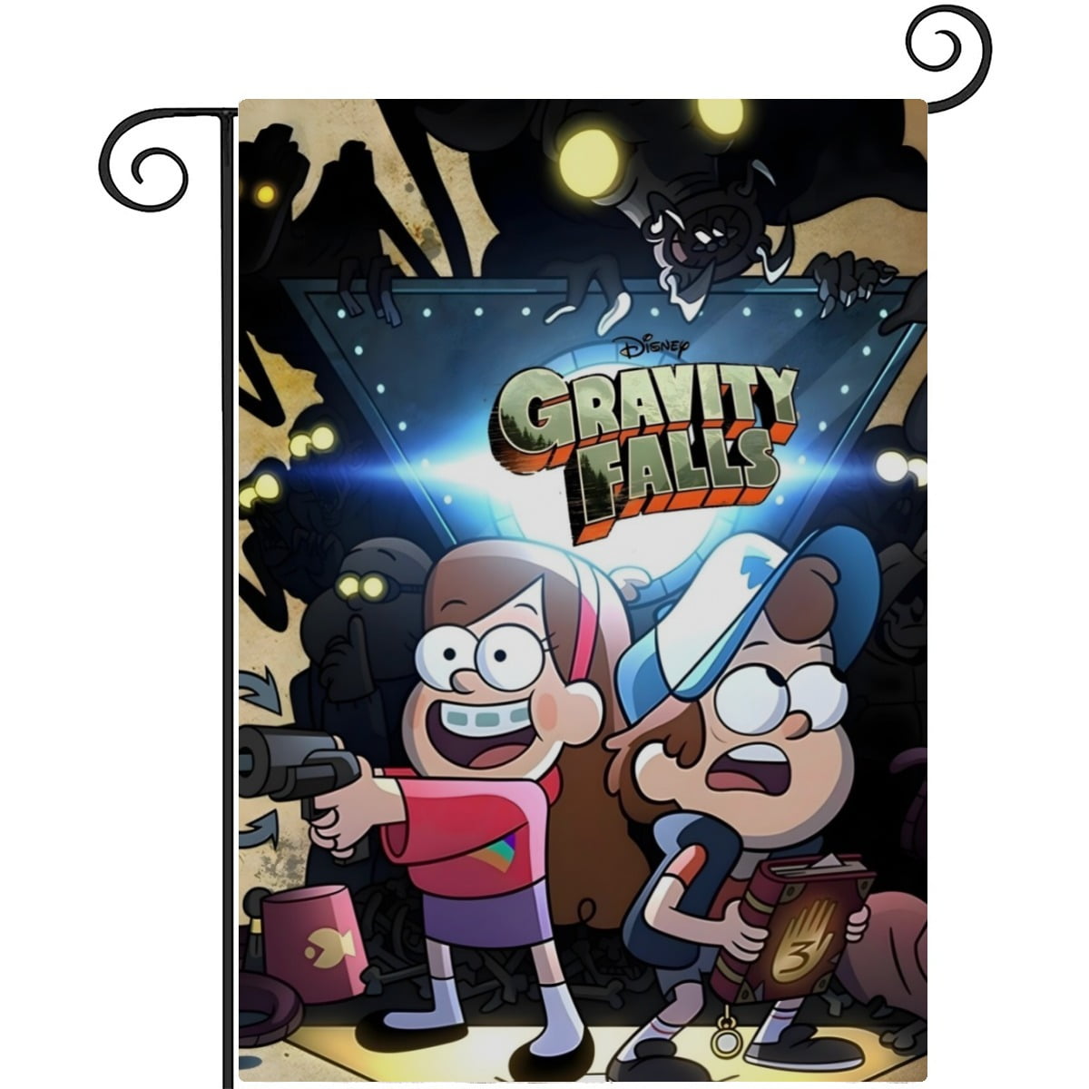 Gravity Falls-themed Garden Flag. Perfect gift for fans, friends, and ...