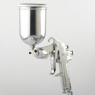 Deluxe Gravity Feed Air Fed Paint Spray Gun Sprayer Tool - Walmart.com