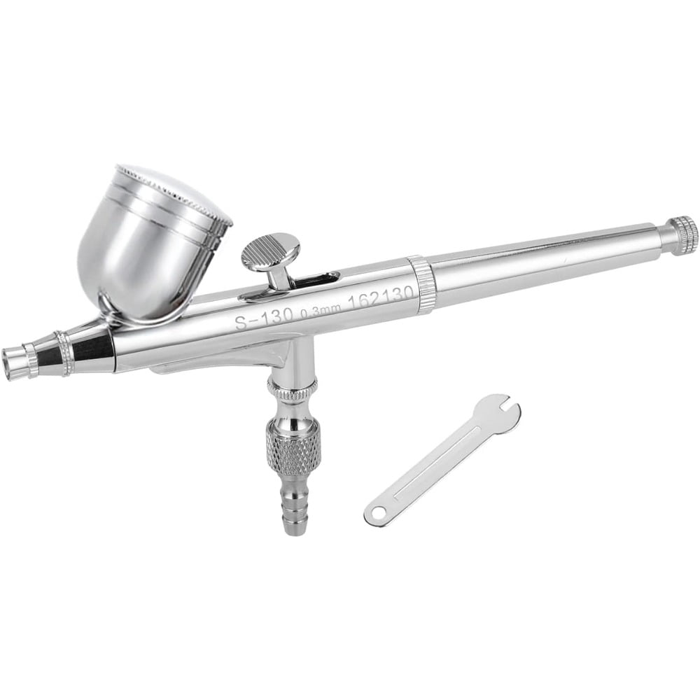 Gravity Feed Dual-Action Airbrush Spray Gun Kit Trigger Spray Gun for ...