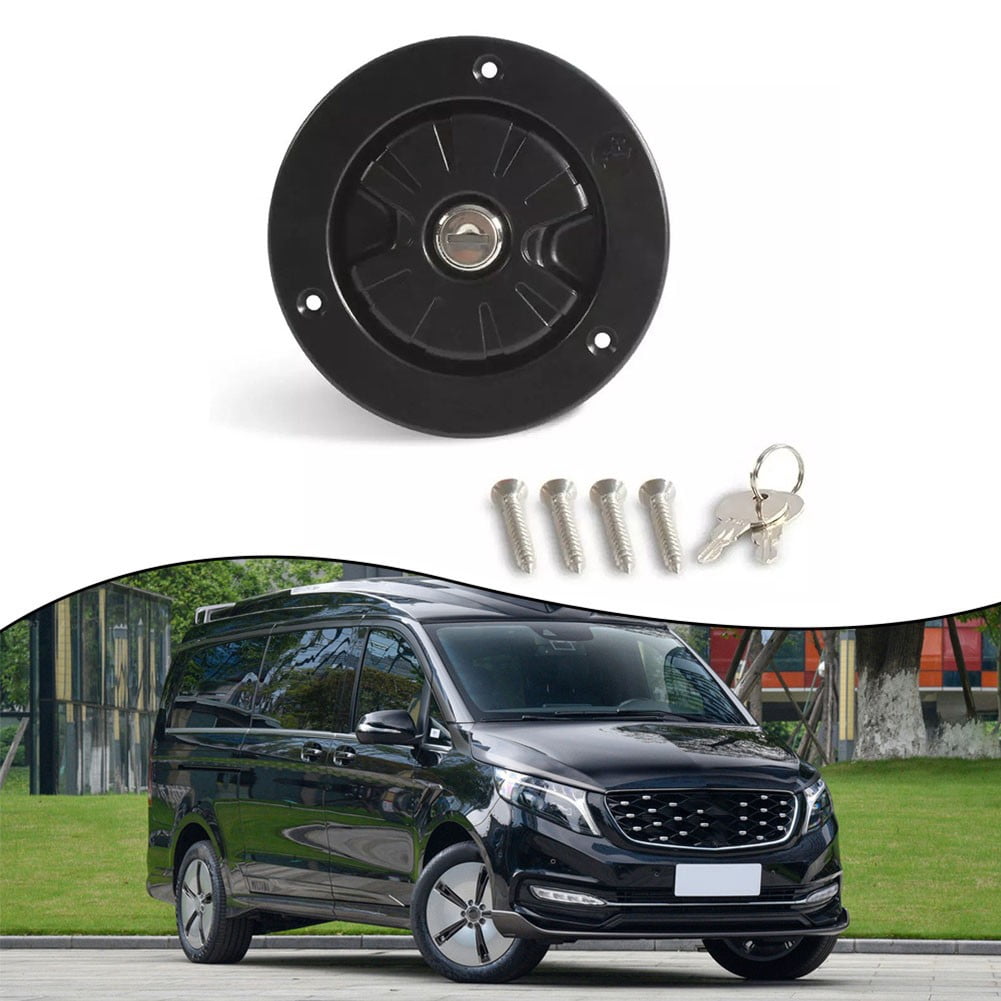 Gravity Fresh Water Fill Hatch Inlet Filter Lockable For RV Boat Camper ...