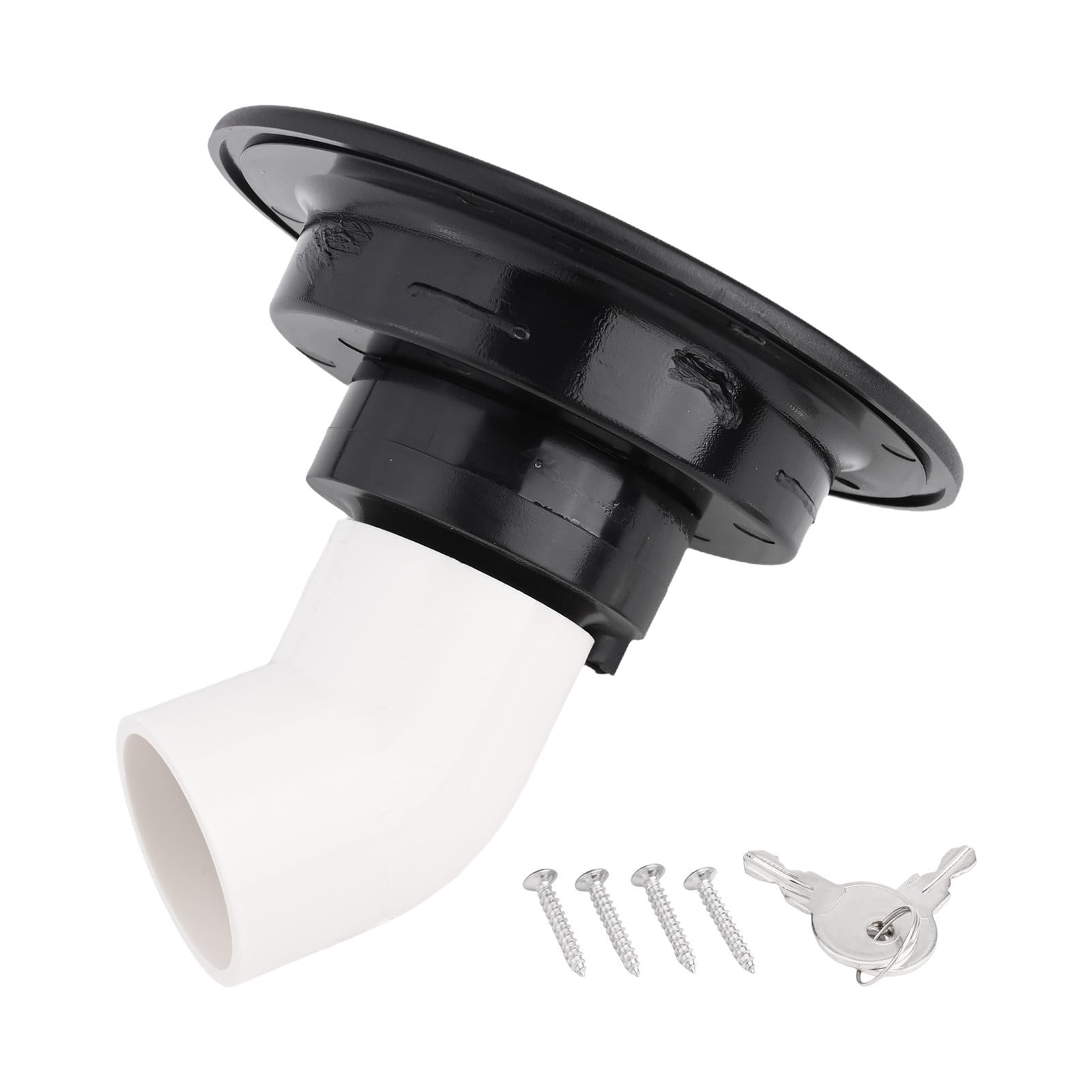 Gravity Fresh Water Fill Hatch Inlet Filter Lockable for Rv Boat Camper ...