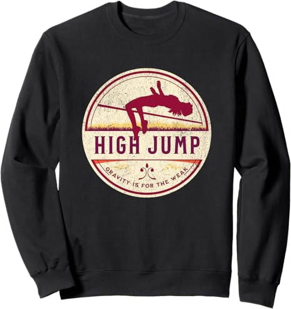 Gravity Is For The Weak - Retro Colors High Jump Sweatshirt - Walmart.com