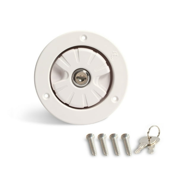 Gravity Lockable Leakproof Fresh Water Inlet Hatch RV Filling Port ...