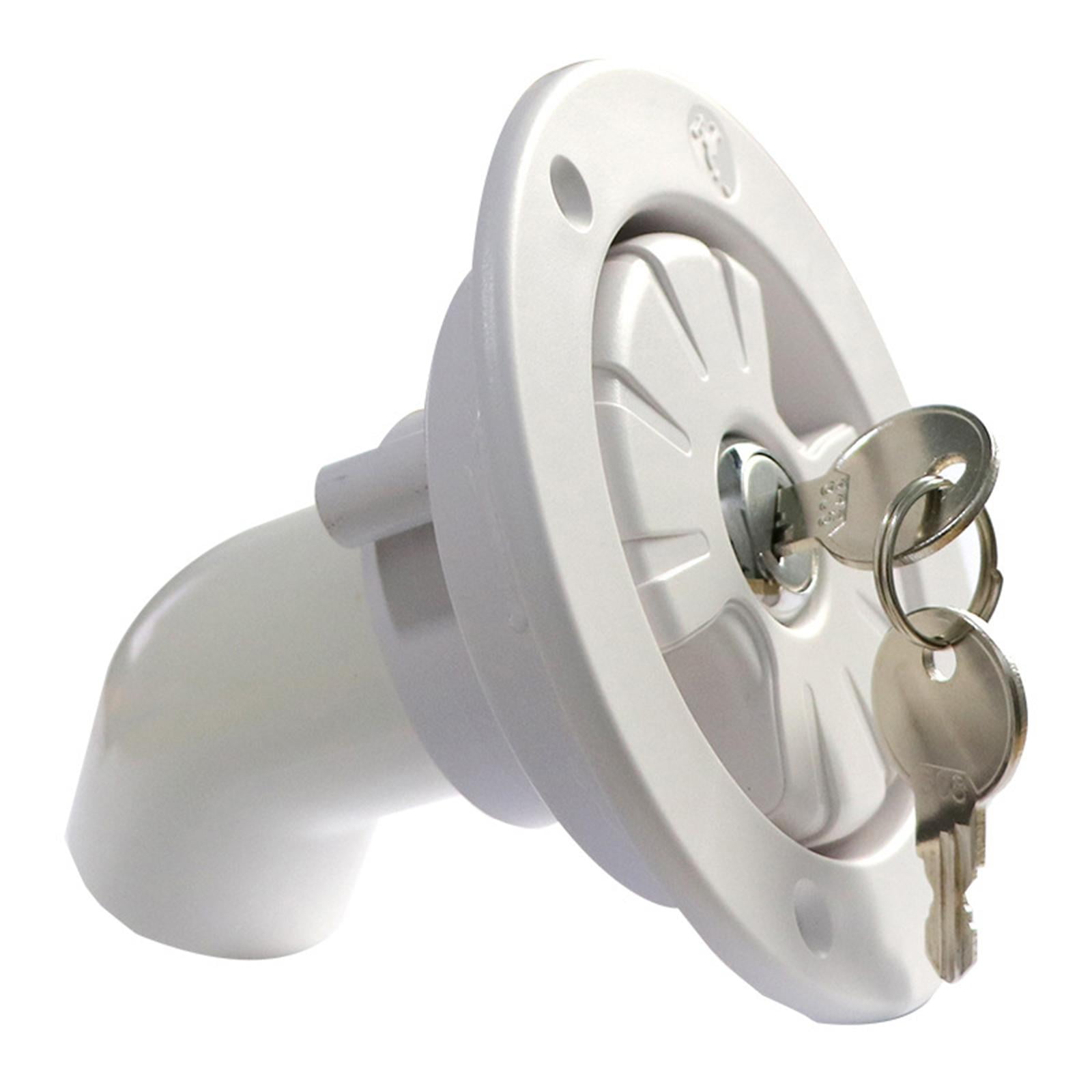 Gravity Locking Water Inlet, Car Cover with 2 Lockable Lock Fill Dish ...